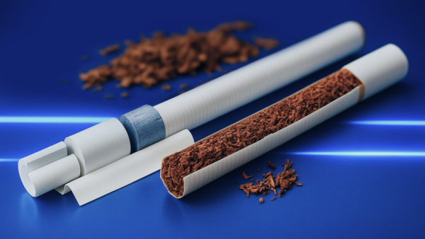 🍂 When did filter cigarettes appear?